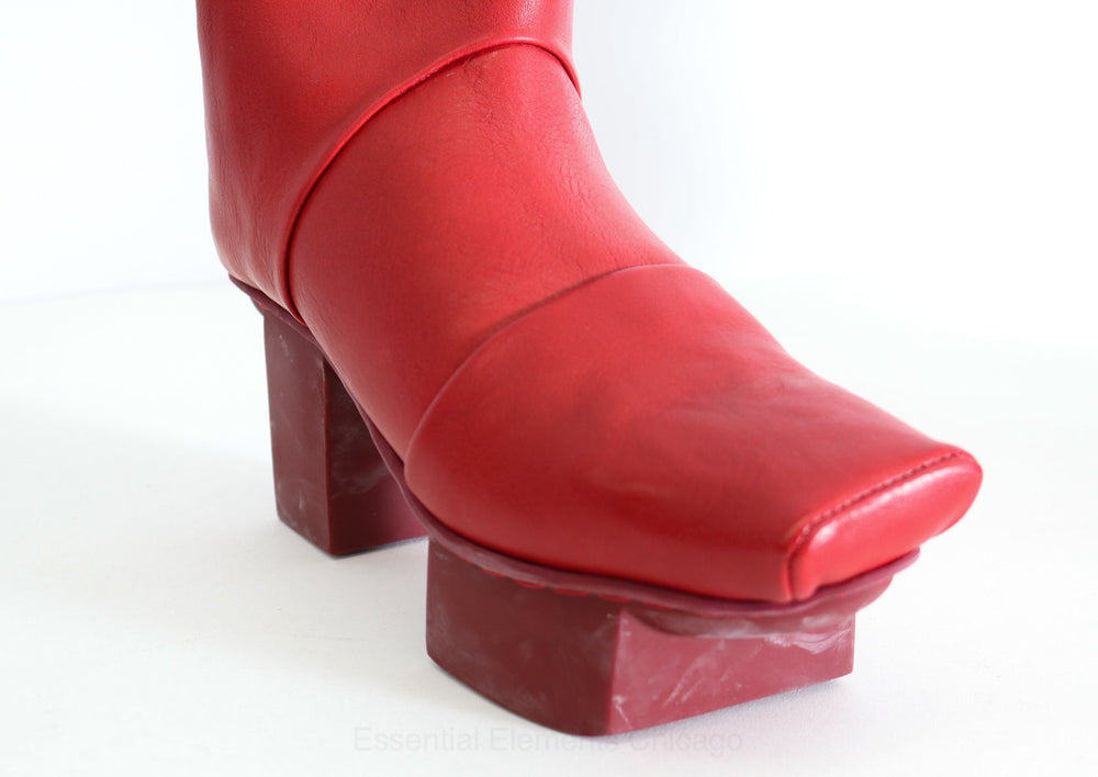 Trippen Challenge Boot, Red - Essential Elements Chgo – Essential ...